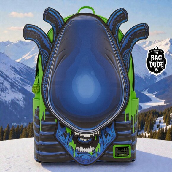 Loungefly | Bags | Loungefly Alien Xenomorph Cosplay Glow Fullsize ...